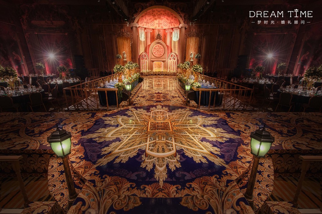 奢华欧式宫廷风婚礼《万神殿》-来自梦时光婚礼顾问客照案例 |婚礼精选