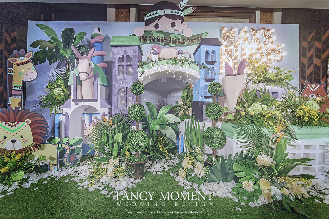 动物森林风格宝宝宴《奇幻森林》-来自FancyMoment婚礼定制客照案例 |婚礼精选